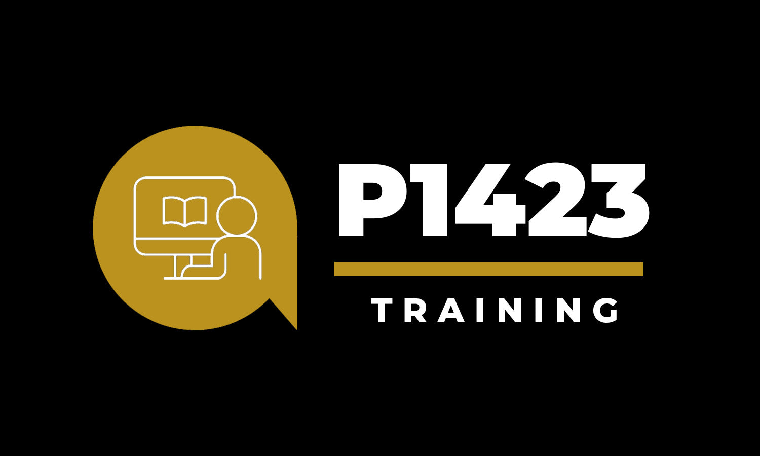 P1423 Training – Gary L Barker
